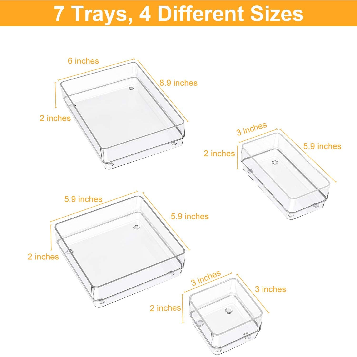 Stackable Drawer Bins – Theorganizingwarehouse